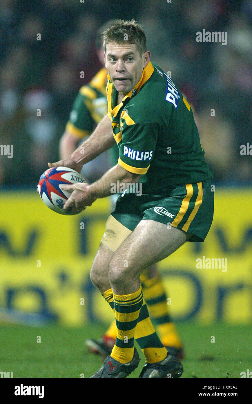 BRETT KIMMORLEY AUSTRALIA RL MCALPINE STADIUM HUDDERSFIELD ENGLAND 22 ...