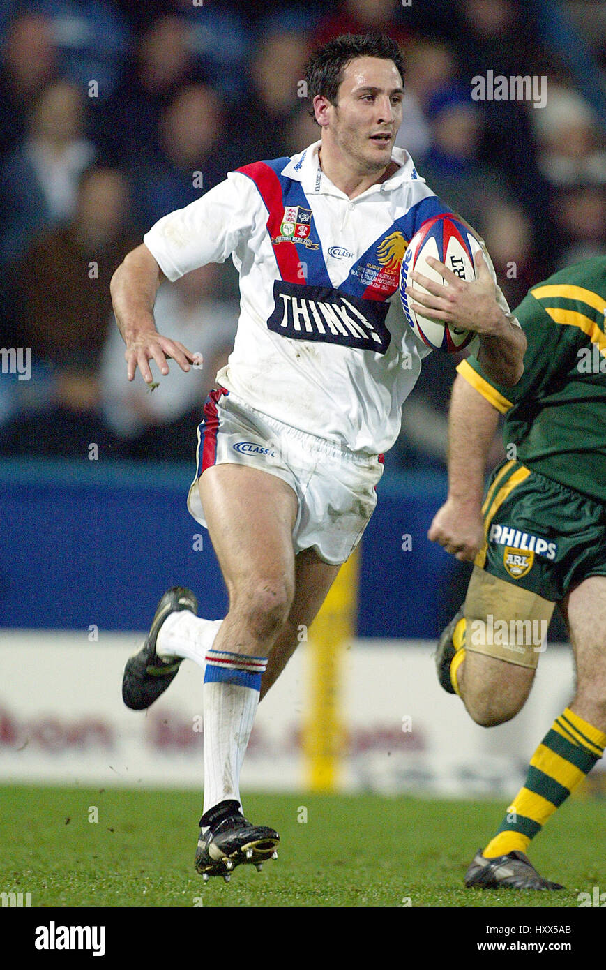 LEE GILMOUR GREAT BRITAIN RL MCALPINE STADIUM HUDDERSFIELD ENGLAND 22 ...