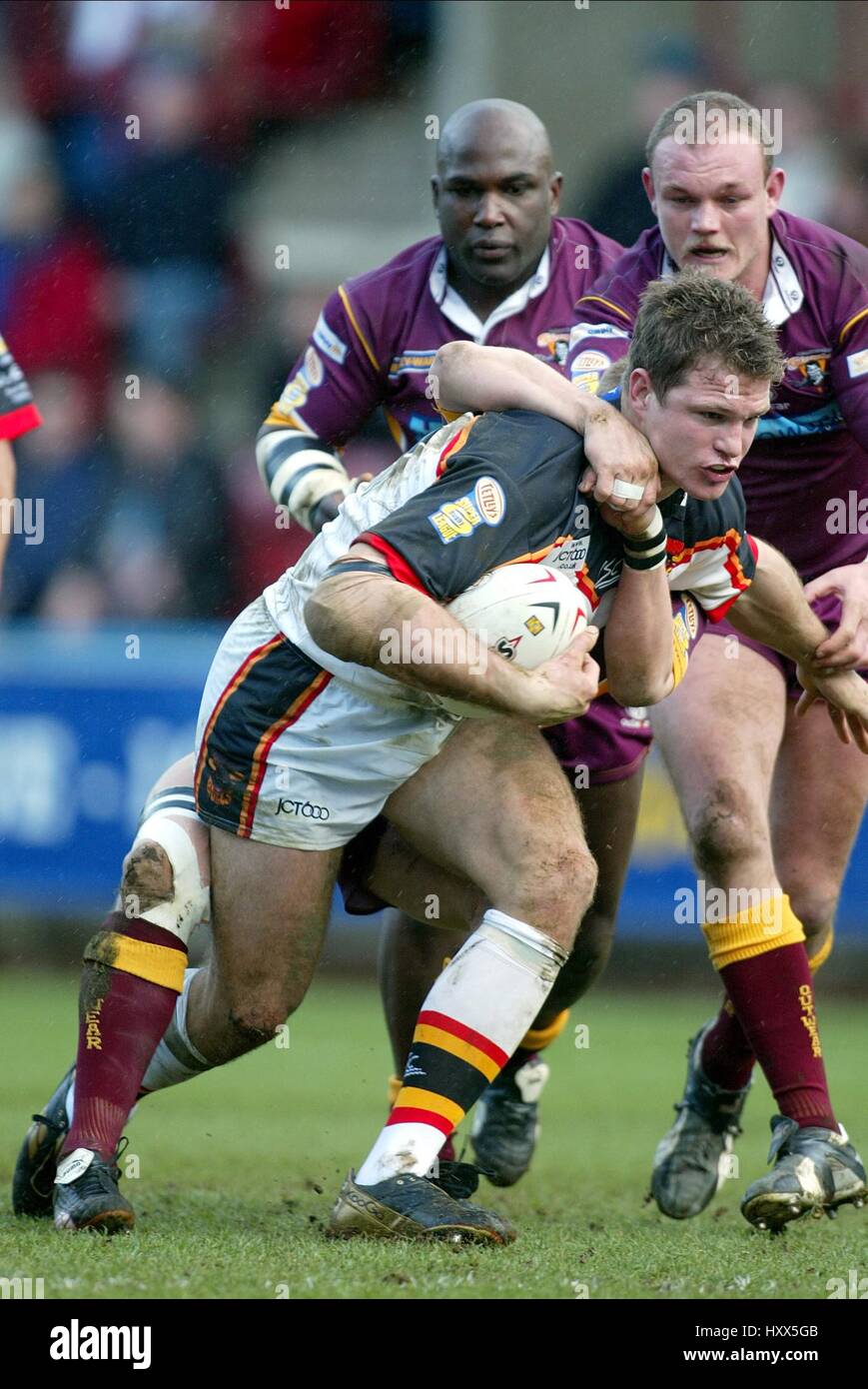 STUART FIELDEN BRADFORD BULLS RL MCALPINE STADIUM HUDDERSFIELD ENGLAND ...