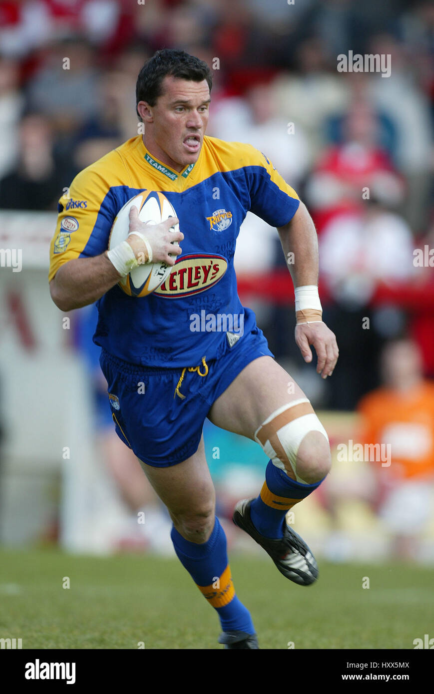 MATT ADAMSON LEEDS RHINOS RLFC SALFORD MANCHESTER 05 May 2002 Stock ...