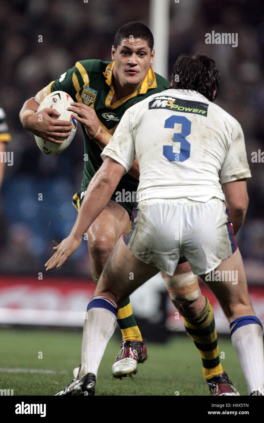 WILLIE MASON & MARTIN GLEESON GREAT BRITAIN V AUSTRALIA RL CITY OF ...