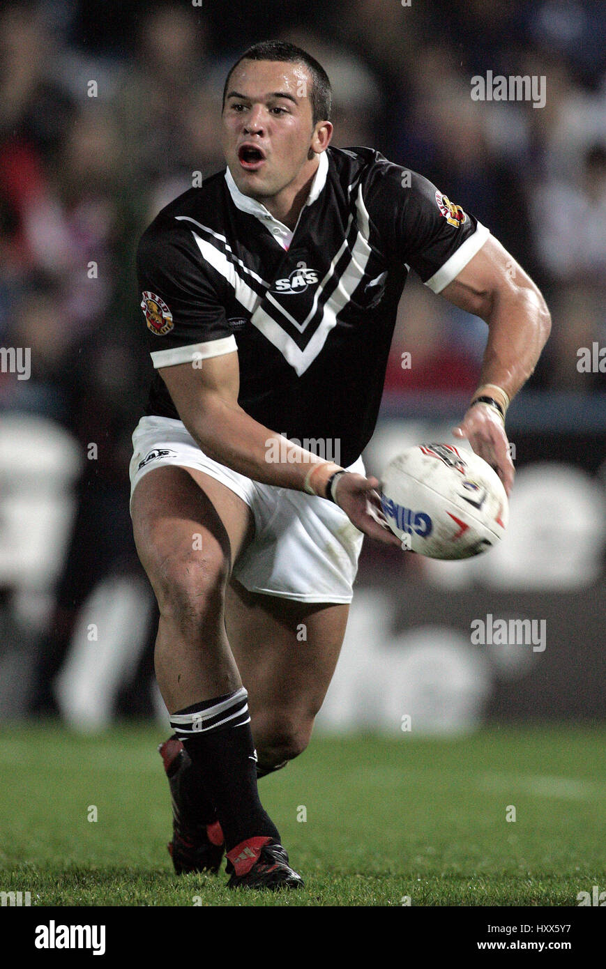 LOUIS ANDERSON NEW ZEALAND RL MCALPINE STADIUM HUDDERSFIELD ENGLAND 06 ...