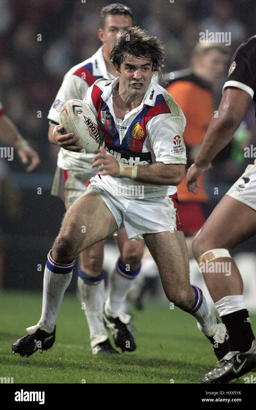 BRIAN CARNEY GREAT BRITAIN & WIGAN WARRIORS MCALPINE STADIUM ...