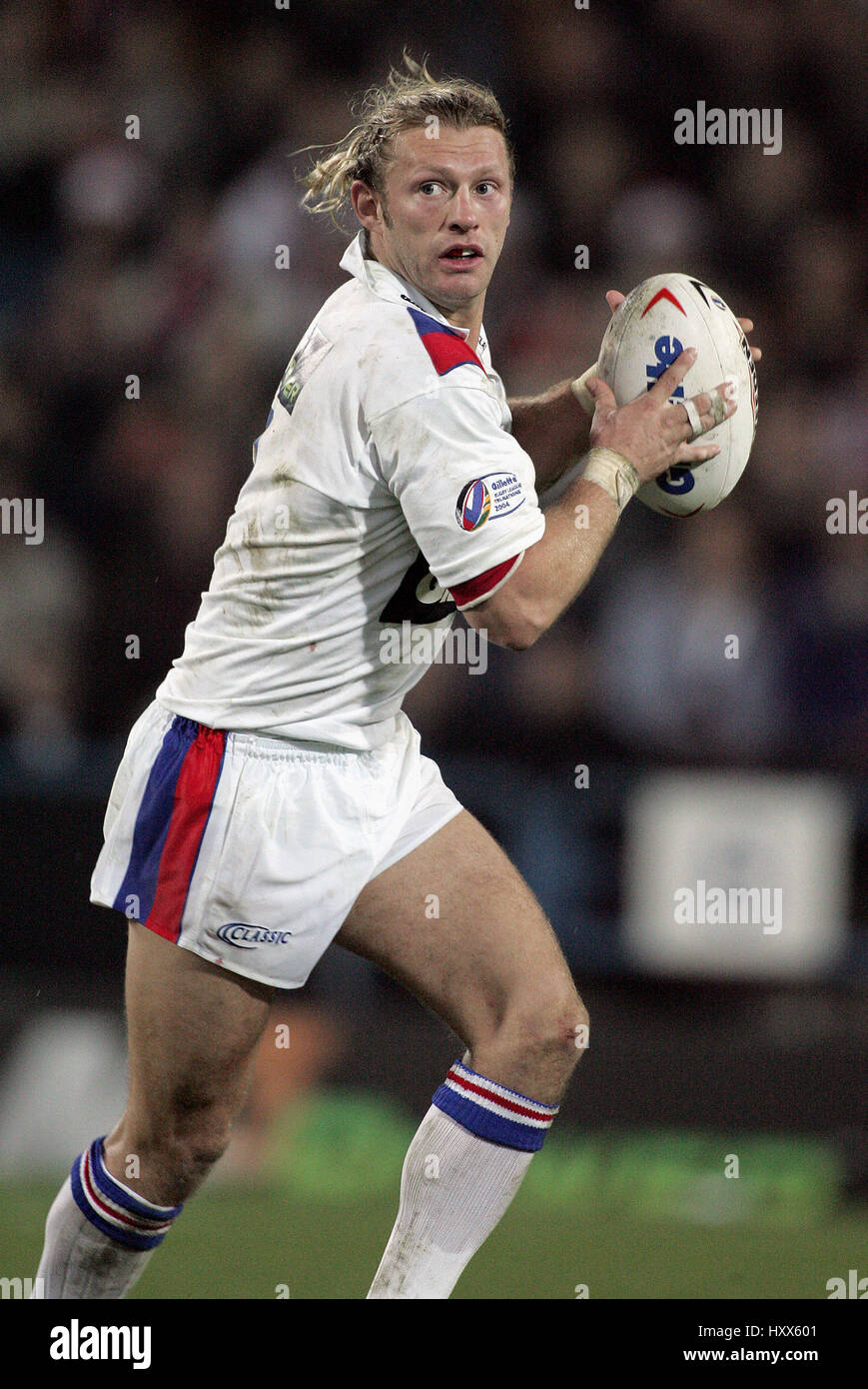 SEAN LONG GREAT BRITAIN & ST.HELENS RL MCALPINE STADIUM HUDDERSFIELD ...
