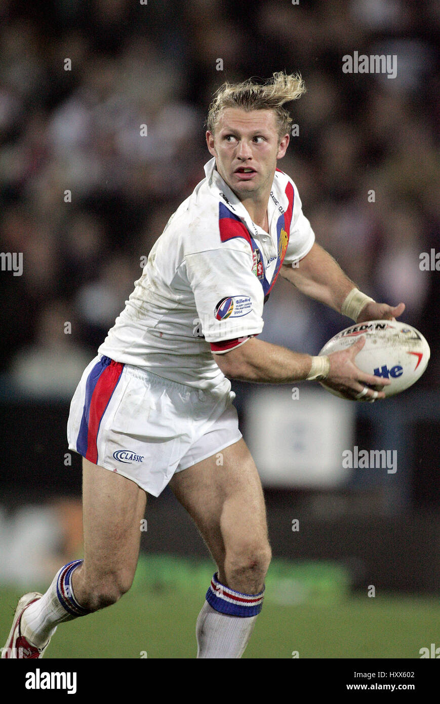 SEAN LONG GREAT BRITAIN & ST.HELENS RL MCALPINE STADIUM HUDDERSFIELD ...