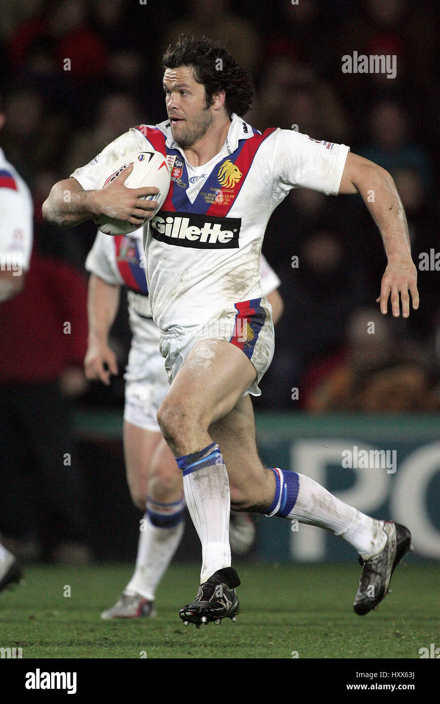 ANDREW FARRELL GREAT BRITAIN & WIGAN WARRIORS HULL KC STADIUM 20 ...