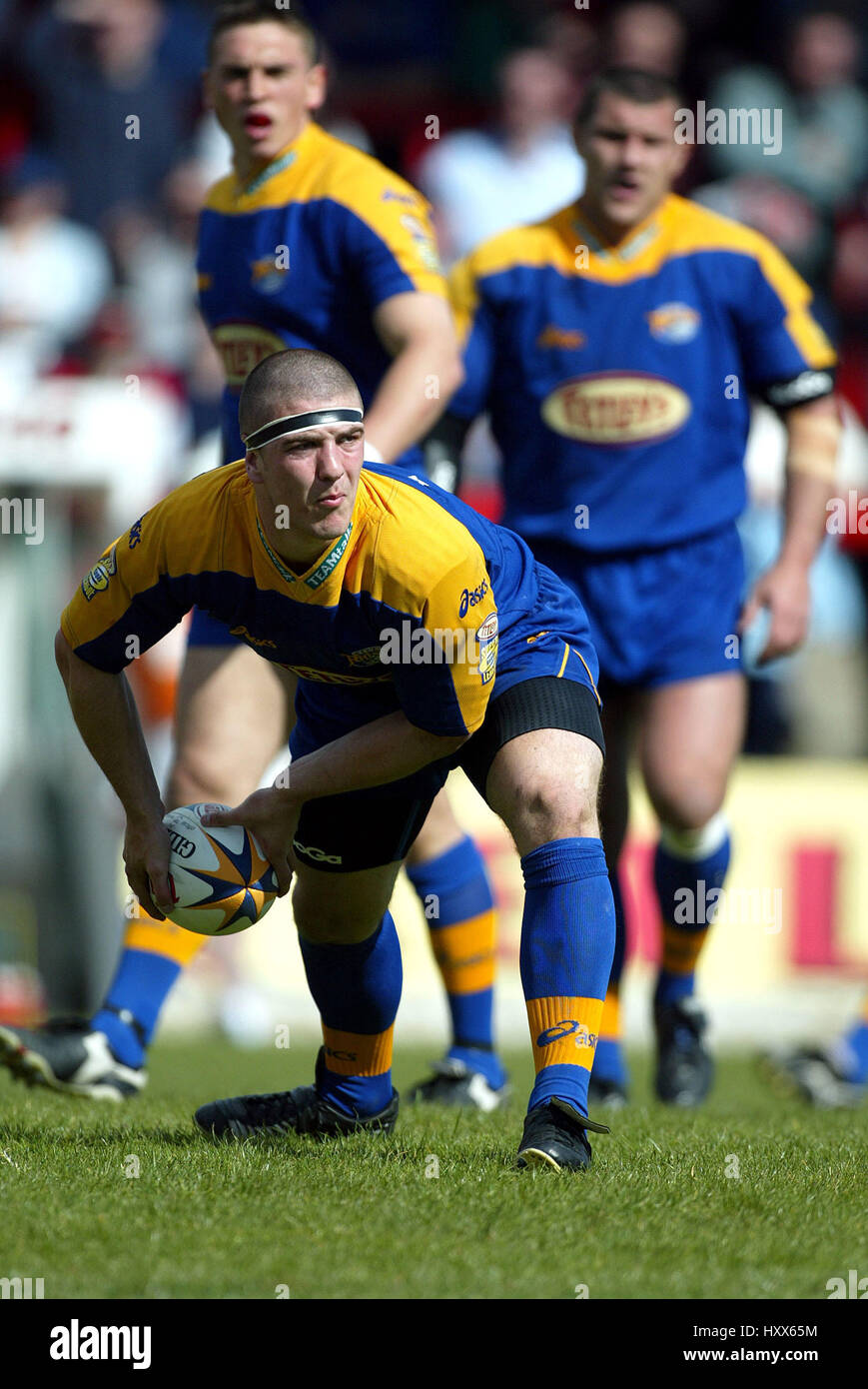 MATTHEW DISKIN LEEDS RHINOS RLFC SALFORD MANCHESTER 05 May 2002 Stock ...