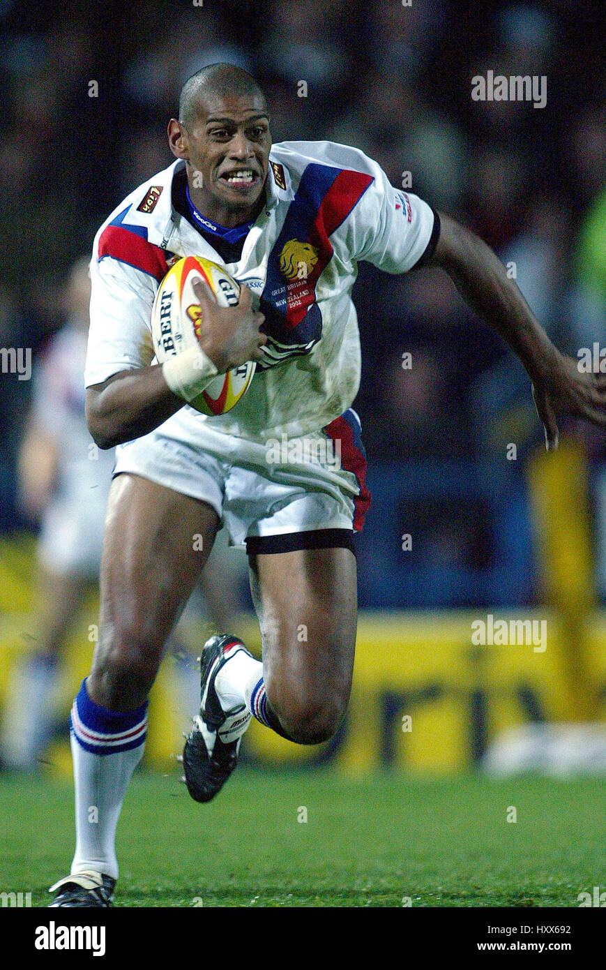 LEON PRYCE GREAT BRITAIN & BRADFORD BULLS MCALPINE STADIUM HUDDERSFIELD ...