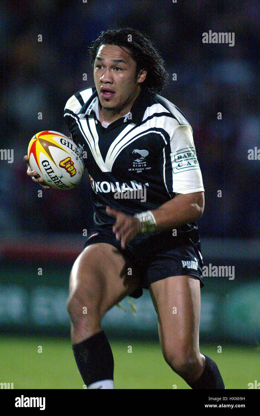 CLINTON TOOPI NEW ZEALAND RL MCALPINE STADIUM HUDDERSFIELD ENGLAND 16 ...
