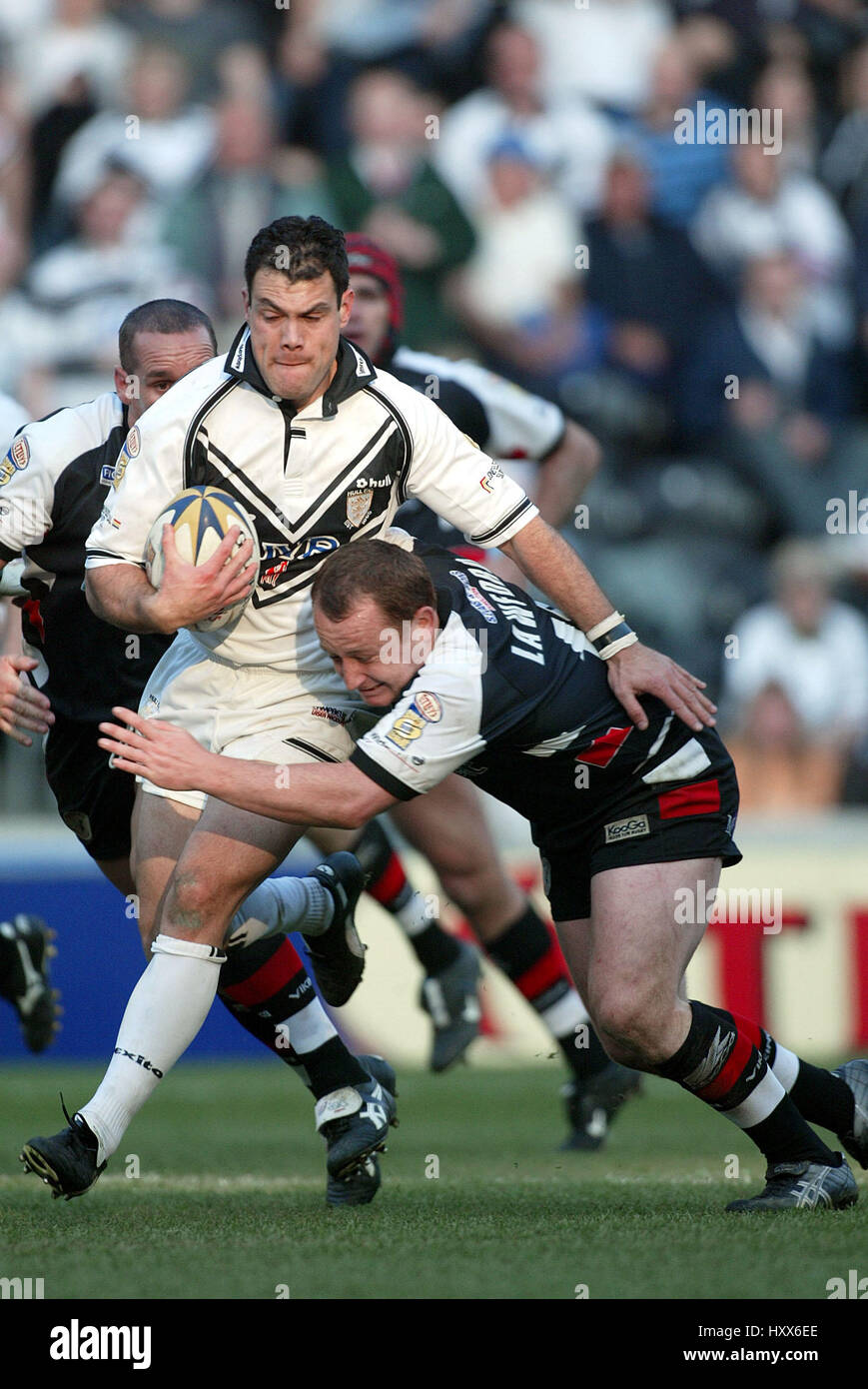 TOA KOHE-LOVE & DEAN LAWFORD HULL FC V WIDNES VIKINGS RLFC KINGSTON ...