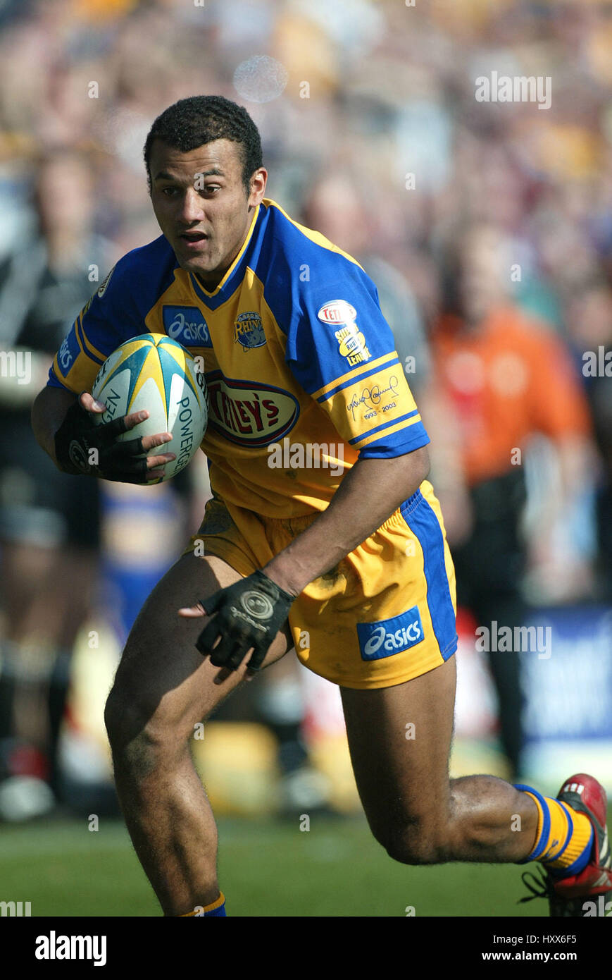 MARK CALDERWOOD LEEDS RHINOS RLFC HEADINGLEY LEEDS 16 March 2003 Stock ...