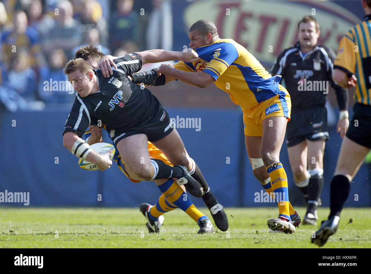 SCOTT LOGAN & CHEV WALKER LEEDS RHINOS V HULL FC HEADINGLEY LEEDS 16 ...