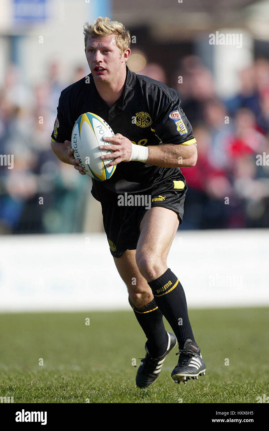 SEAN LONG ST.HELENS RLFC THE WILLOWS SALFORD 16 March 2003 Stock Photo ...