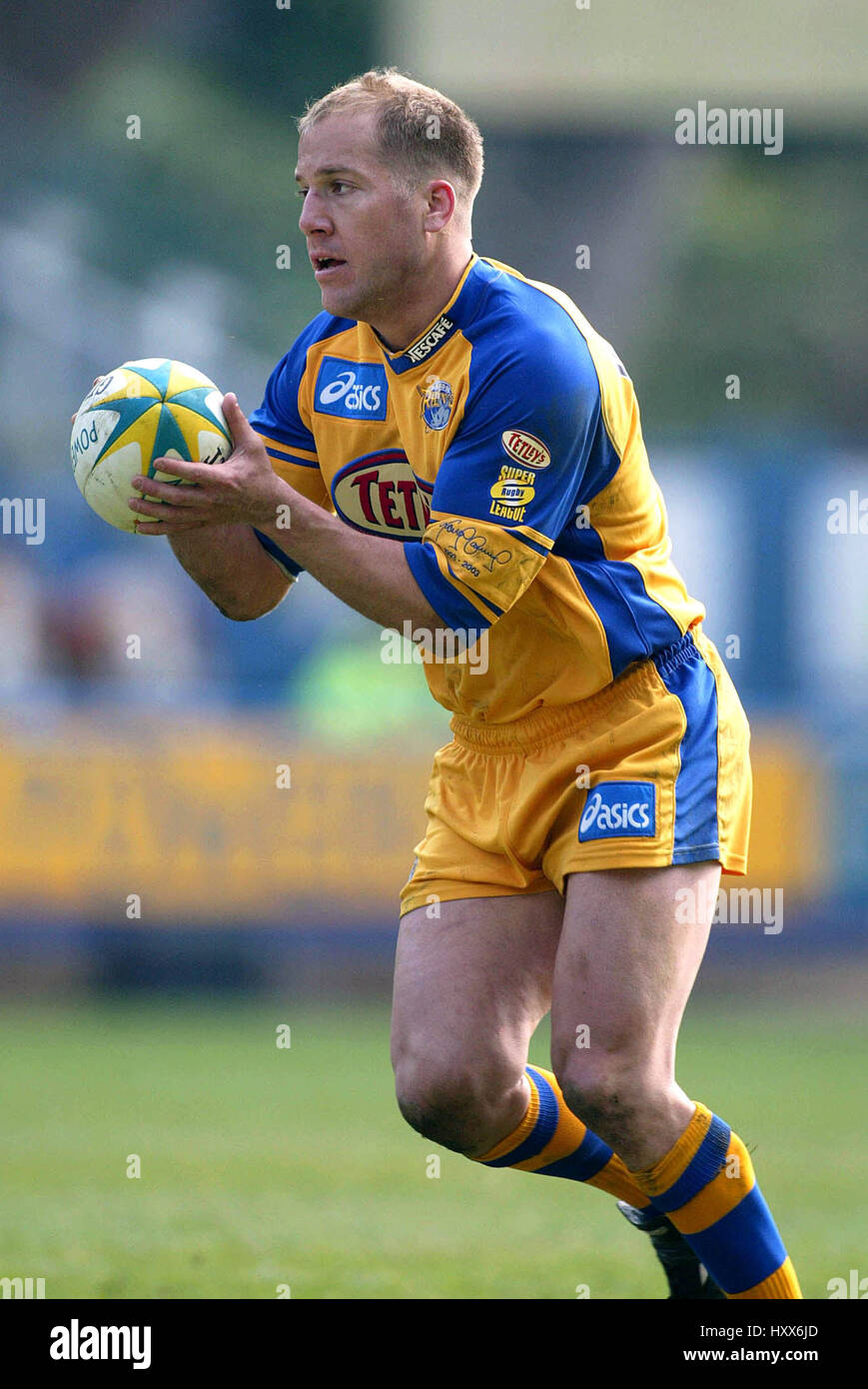 ANDREW DUNEMANN LEEDS RHINOS RLFC MCALPINE STADIUM HUDDERSFIELD ENGLAND ...