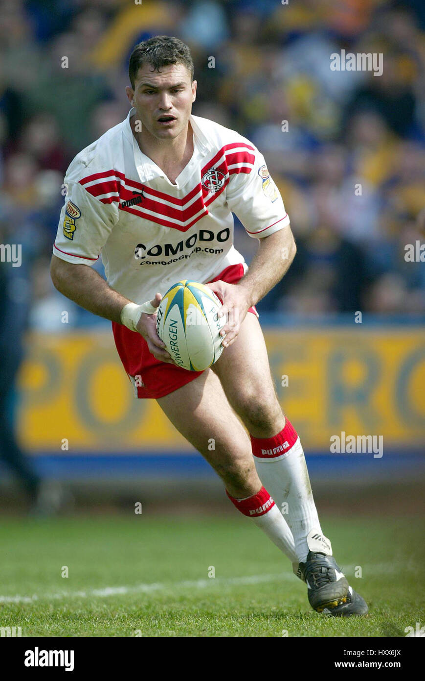 JASON HOOPER ST. HELENS RLFC MCALPINE STADIUM HUDDERSFIELD ENGLAND 13 ...