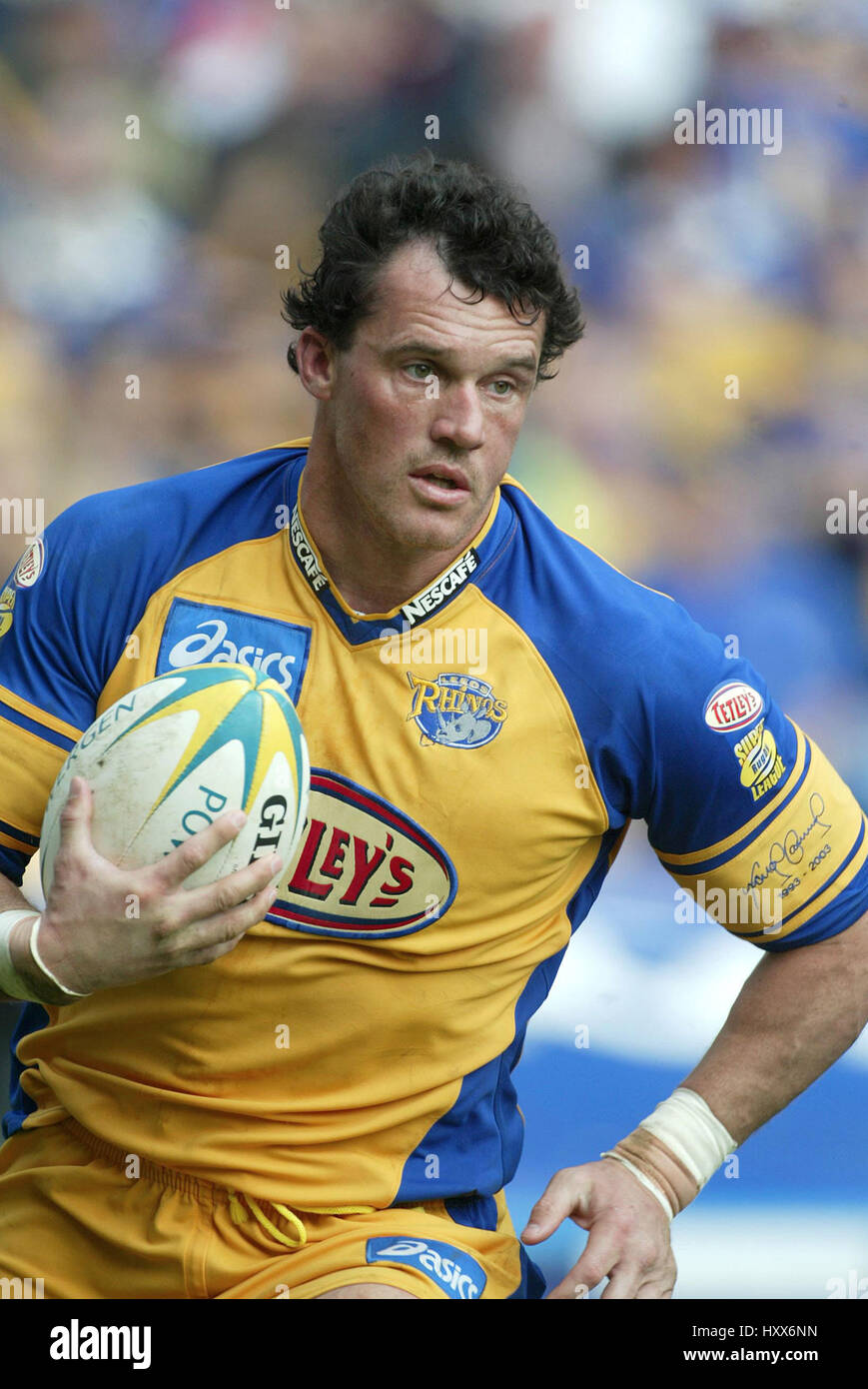 MATT ADAMSON LEEDS RHINOS RLFC MCALPINE STADIUM HUDDERSFIELD ENGLAND 23 ...