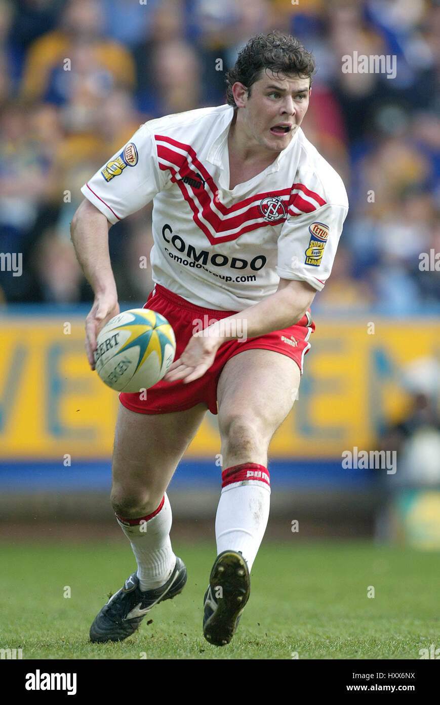 PAUL WELLENS ST HELENS RLFC MCALPINE STADIUM HUDDERSFIELD ENGLAND 23 ...
