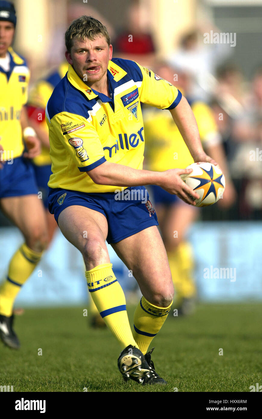 LEE BRIERS WARRINGTON WOLVES RLFC THE WILLOWS SALFORD MANCHESTER 20 ...