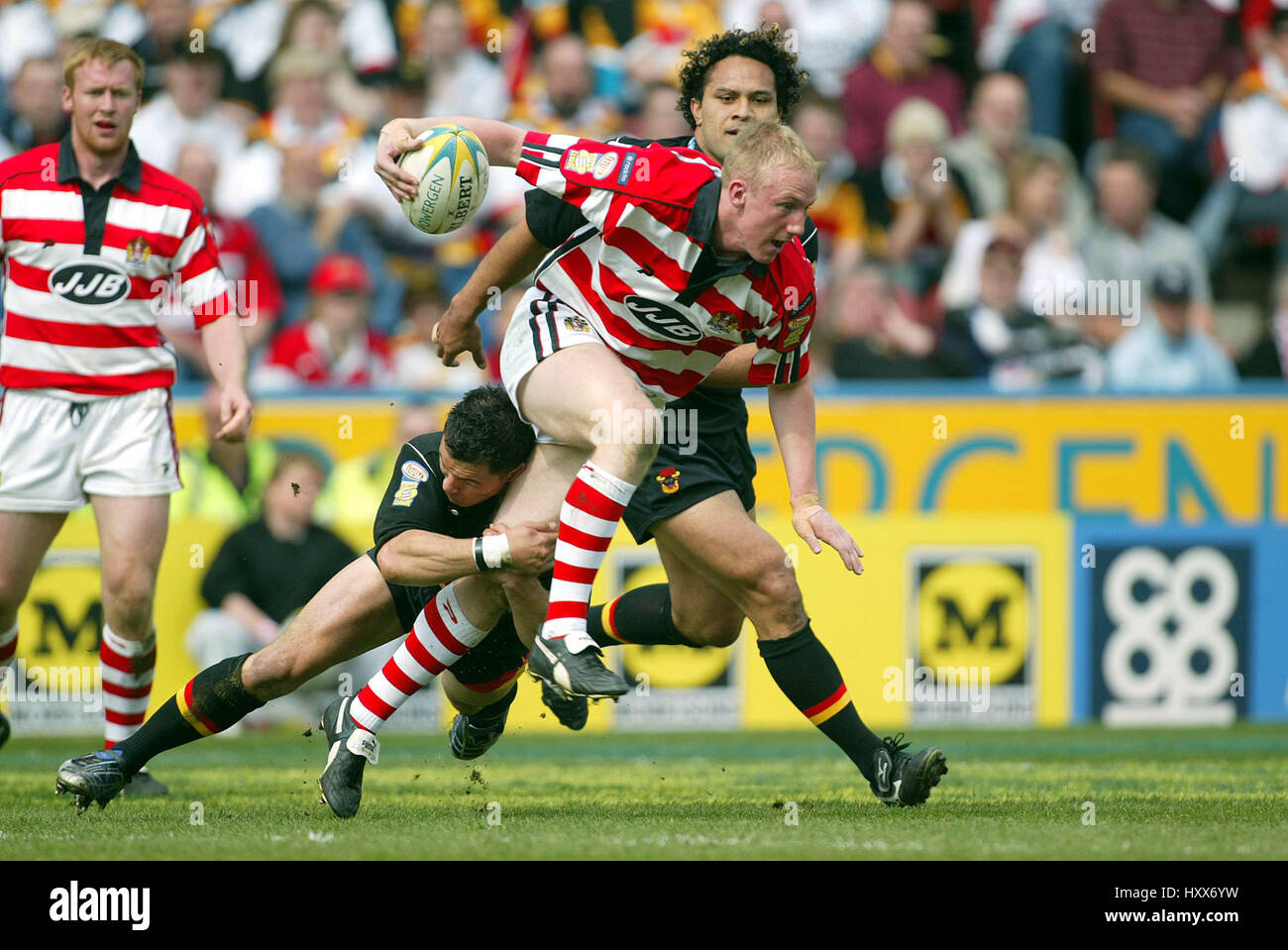SHAUN BRISCOE & ROBBIE PAUL BRADFORD BULLS V WIGAN WARRIOR MCALPINE ...