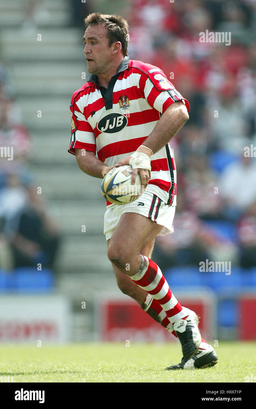CRAIG SMITH WIGAN WARRIORS RLFC JJB STADIUM WIGAN 18 April 2003 Stock ...