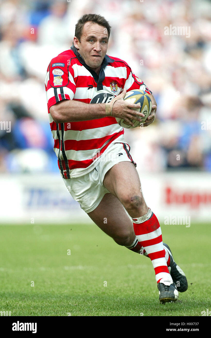 CRAIG SMITH. WIGAN WARRIORS RLFC JJB STADIUM WIGAN 18 April 2003 Stock ...