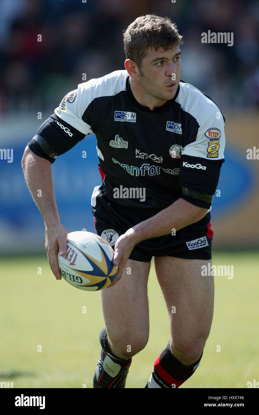 JASON DEMETRIOU WIDNES VIKINGS CASTLEFORD RUGBY GROUND CASTLFORD ...