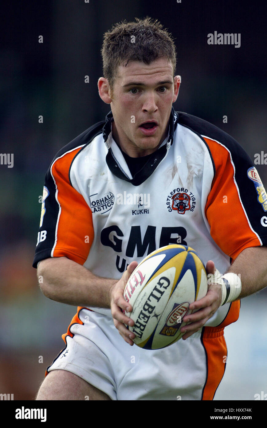 DANNY ORR CASTLEFORD TIGERS CASTLEFORD RUGBY GROUND CASTLFORD ENGLAND ...