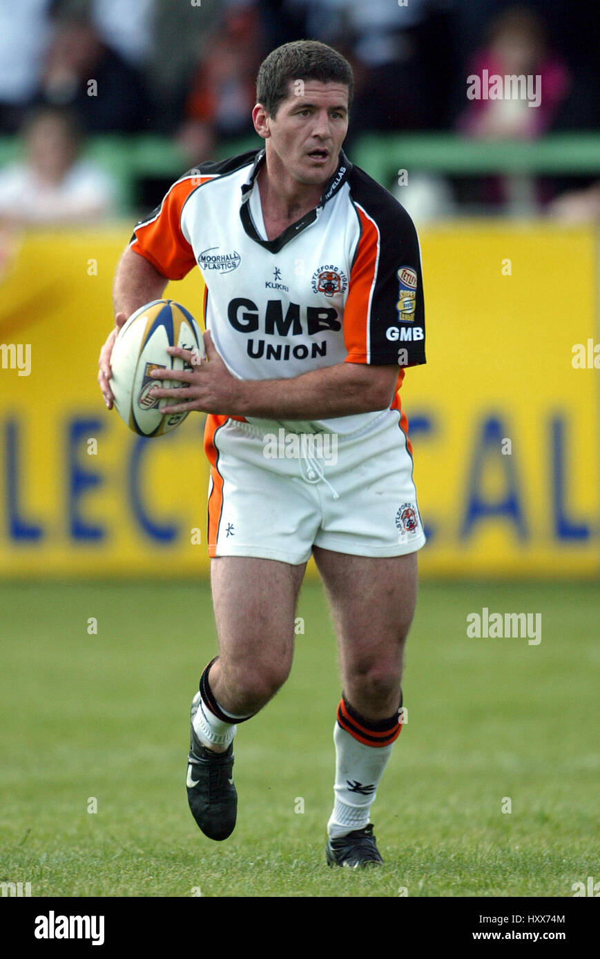 MICHAEL EAGER CASTLEFORD TIGERS CASTLEFORD RUGBY GROUND CASTLFORD ...