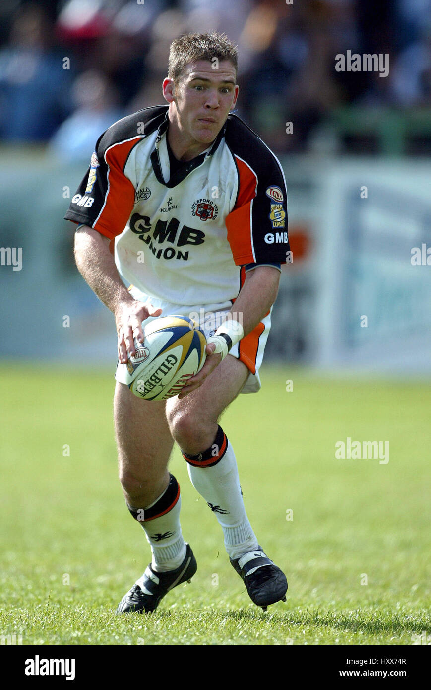 DANNY ORR CASTLEFORD TIGERS CASTLEFORD RUGBY GROUND CASTLFORD ENGLAND ...