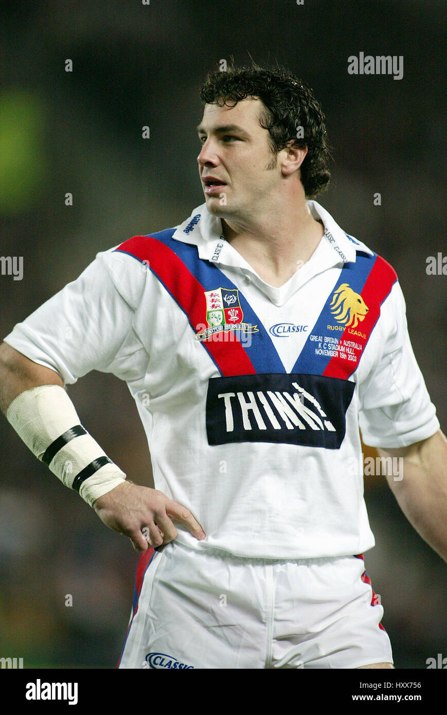ADRIAN MORLEY GREAT BRITAIN KC STADIUM HULL ENGLAND 15 November 2003 ...