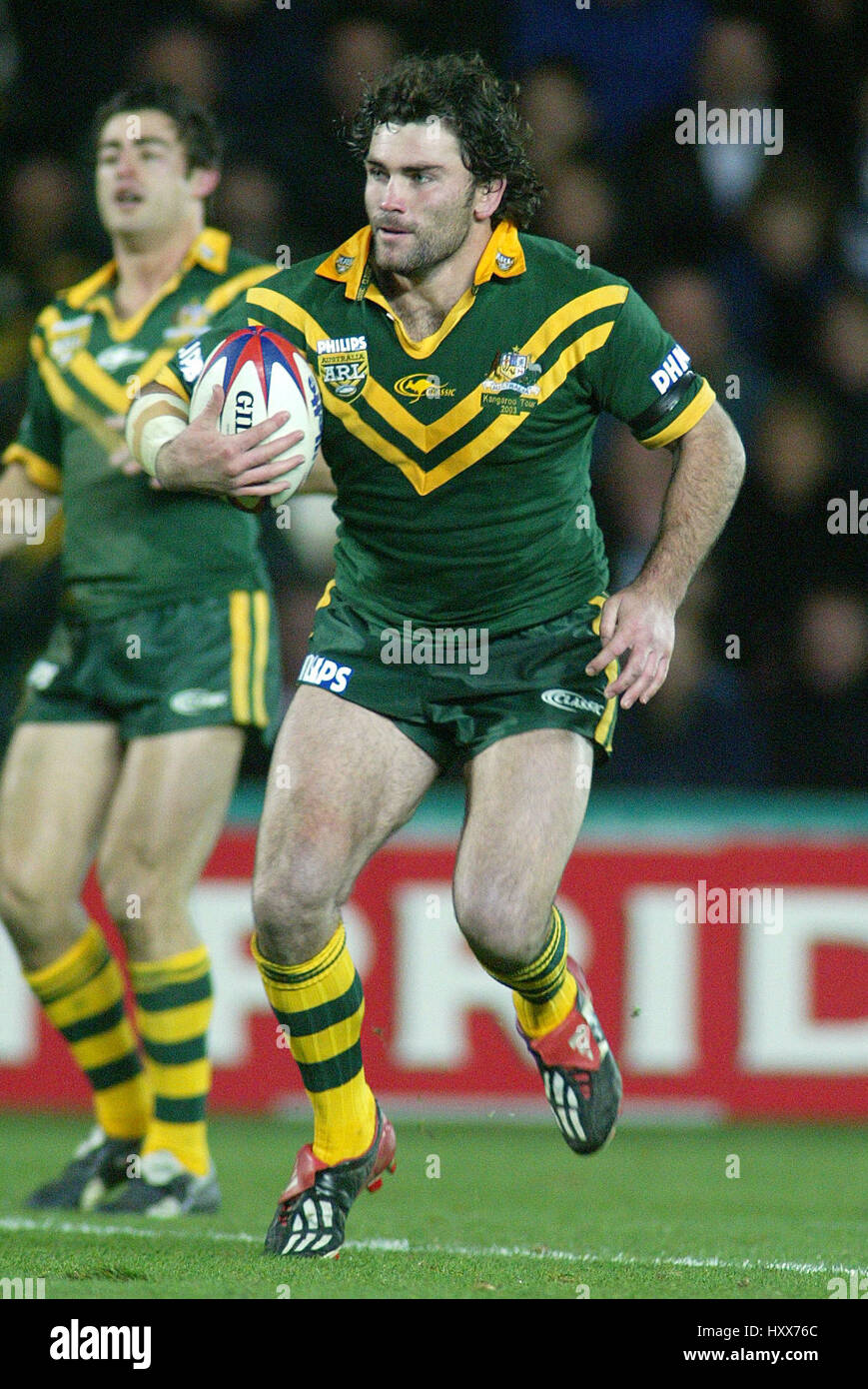 ROBBIE KEARNS AUSTRALIA KC STADIUM HULL ENGLAND 15 November 2003 Stock ...