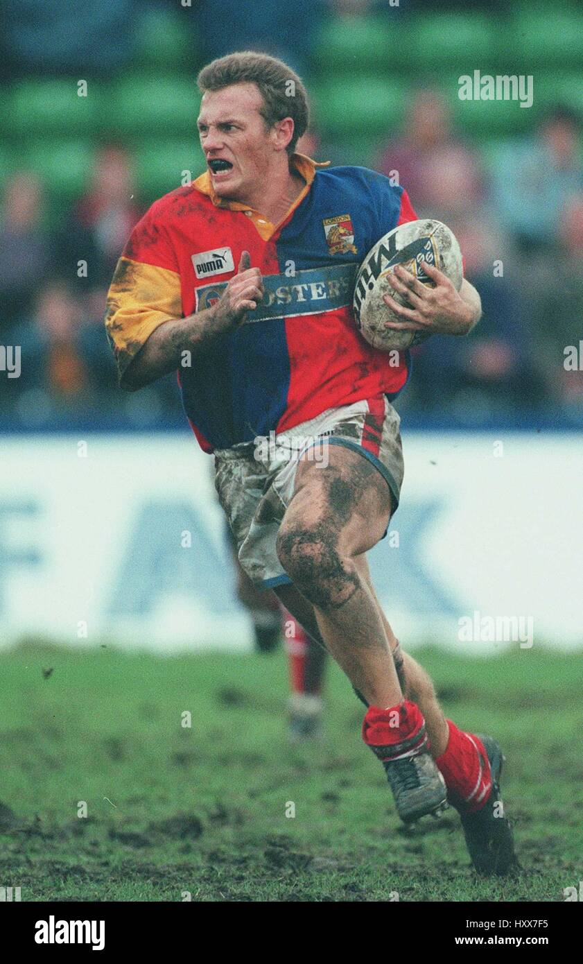 GREG BARWICK LONDON BRONCOS RL 24 February 1997 Stock Photo - Alamy