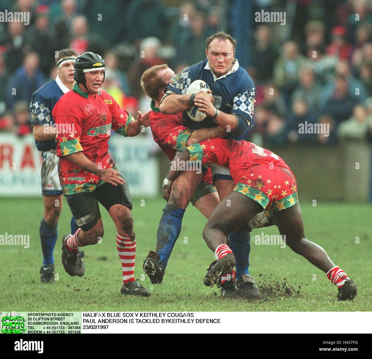 ANDERSON FLEARY RAMSHAW HALL HALIFAX BLUE SOX V KEIGHLEY C 24 February ...