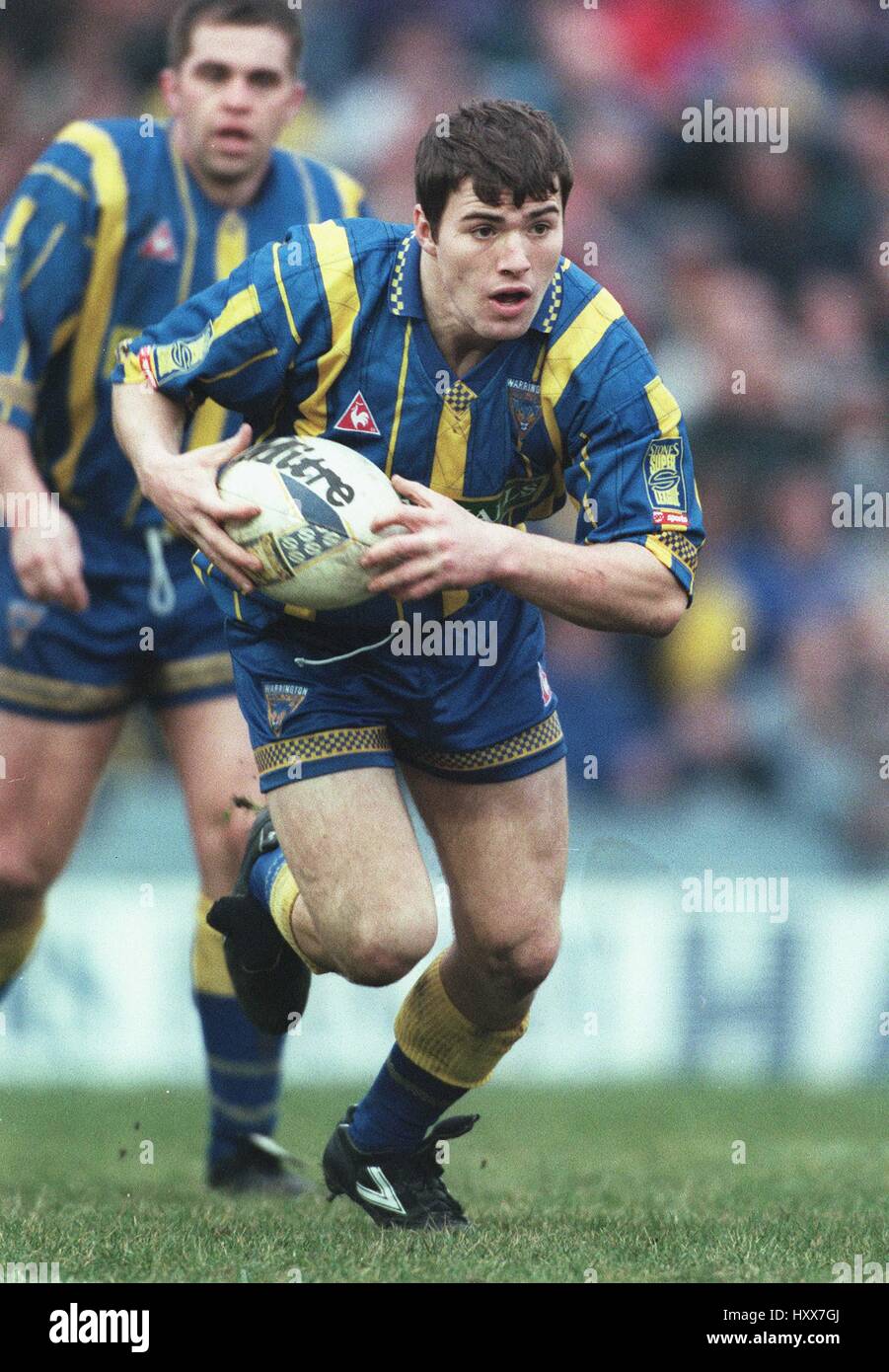IESTYN HARRIS WARRINGTON WOLVES RLFC 24 February 1997 Stock Photo - Alamy