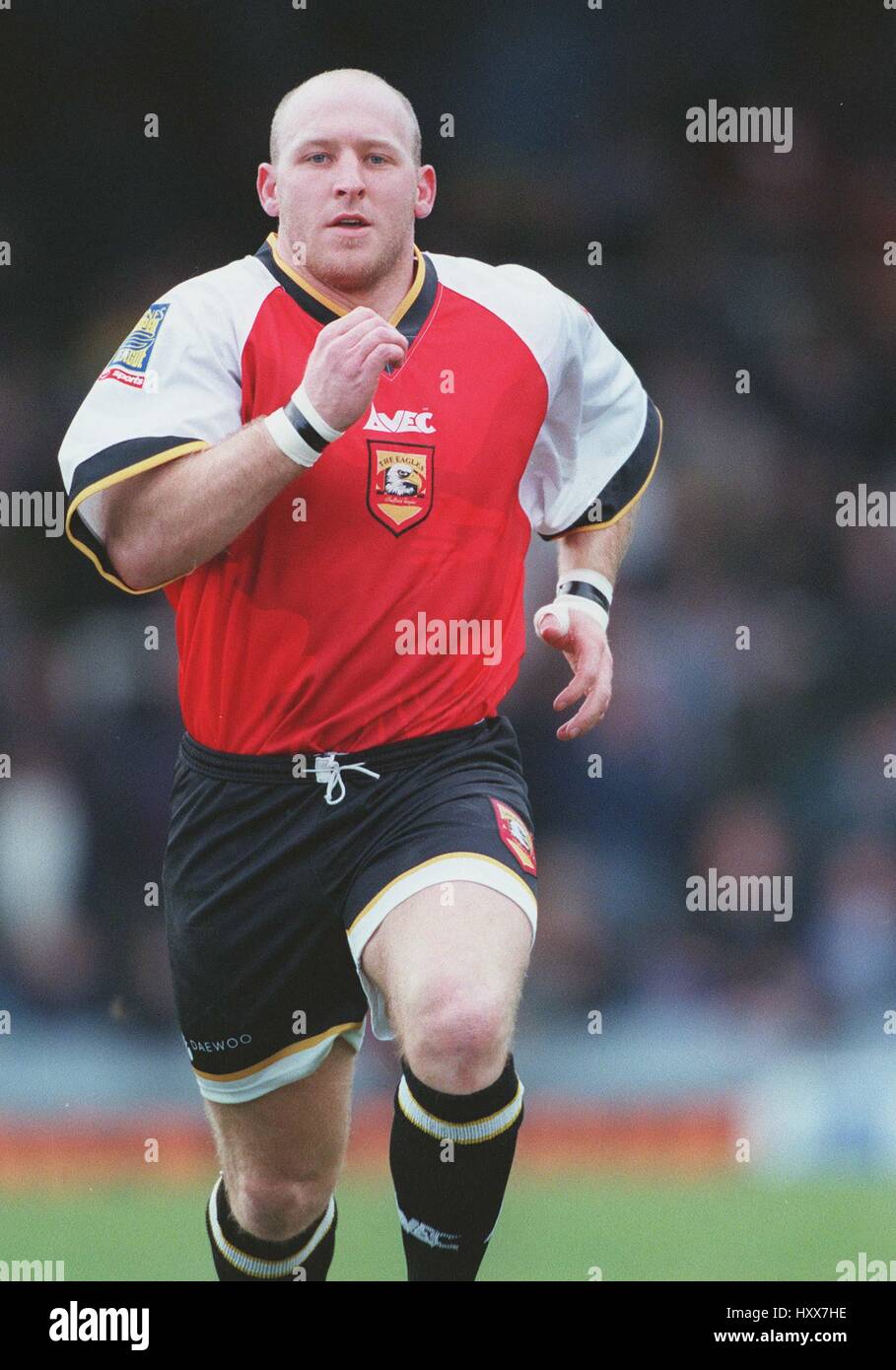 MARTIN WOOD SHEFFIELD EAGLES RLFC 24 February 1997 Stock Photo - Alamy