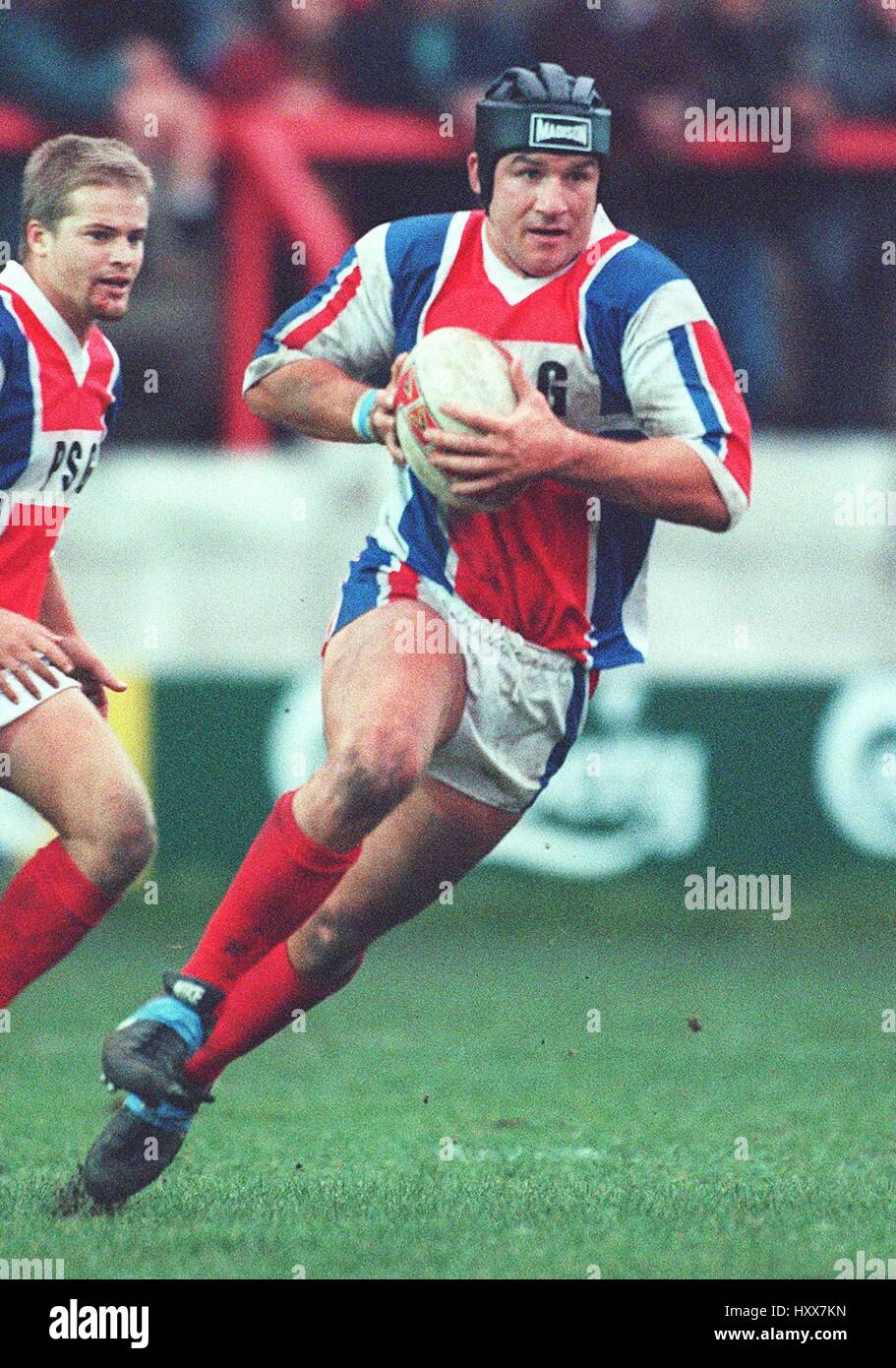 JASON SANDS PARIS ST.GERMAIN RLFC 24 February 1997 Stock Photo - Alamy