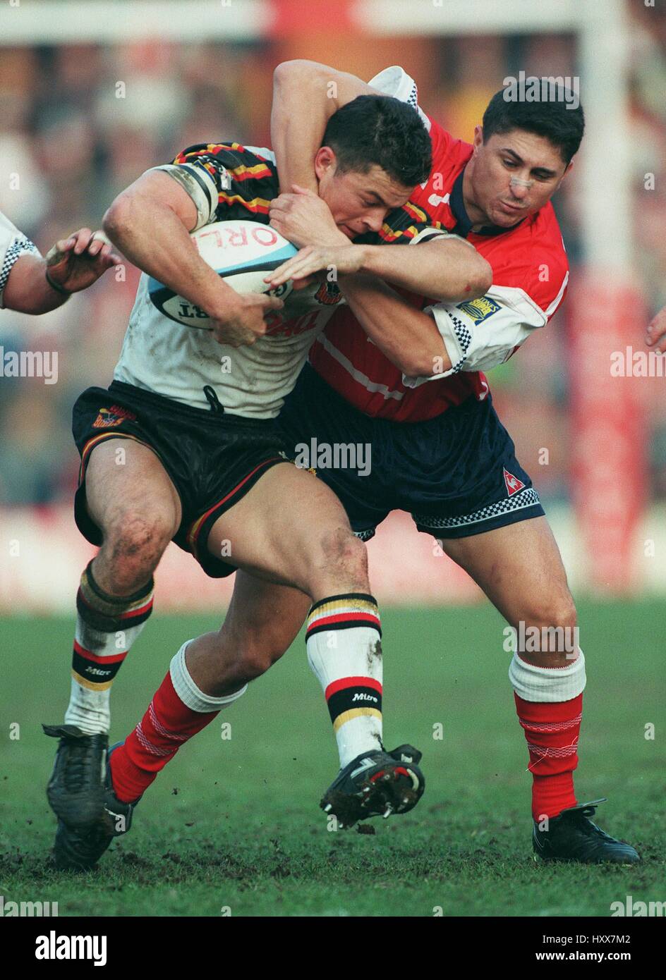 ROBBIE PAUL OLDHAM BEARS V BRADFORD BULLS 10 March 1997 Stock Photo - Alamy
