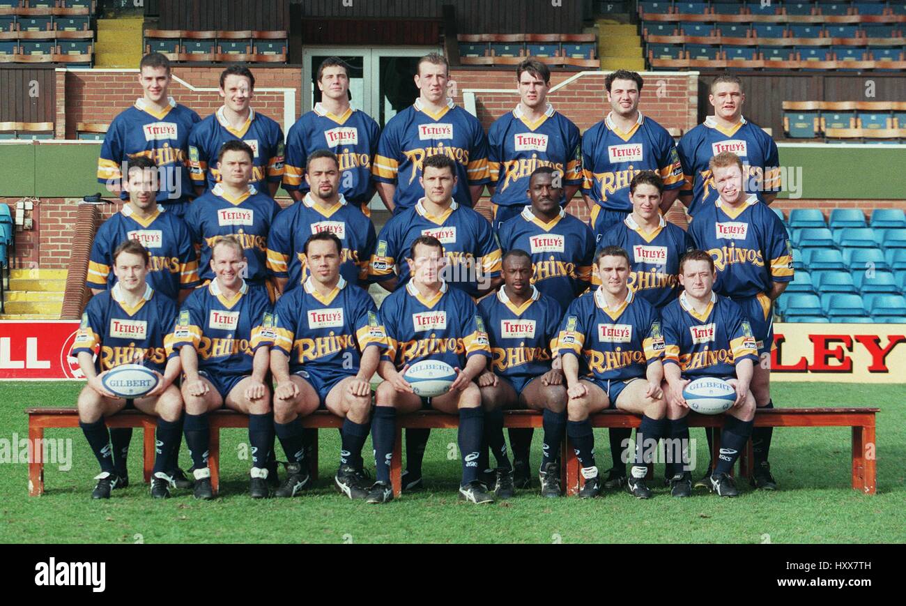 Leeds rugby league team hi-res stock photography and images - Alamy