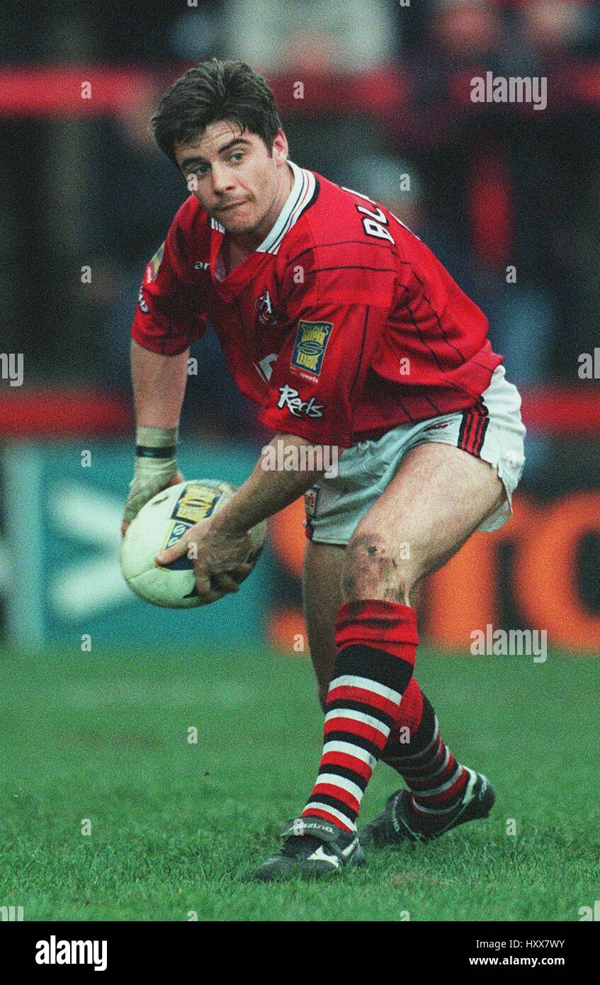 STEVEN BLAKELEY SALFORD REDS RLFC 16 March 1997 Stock Photo - Alamy