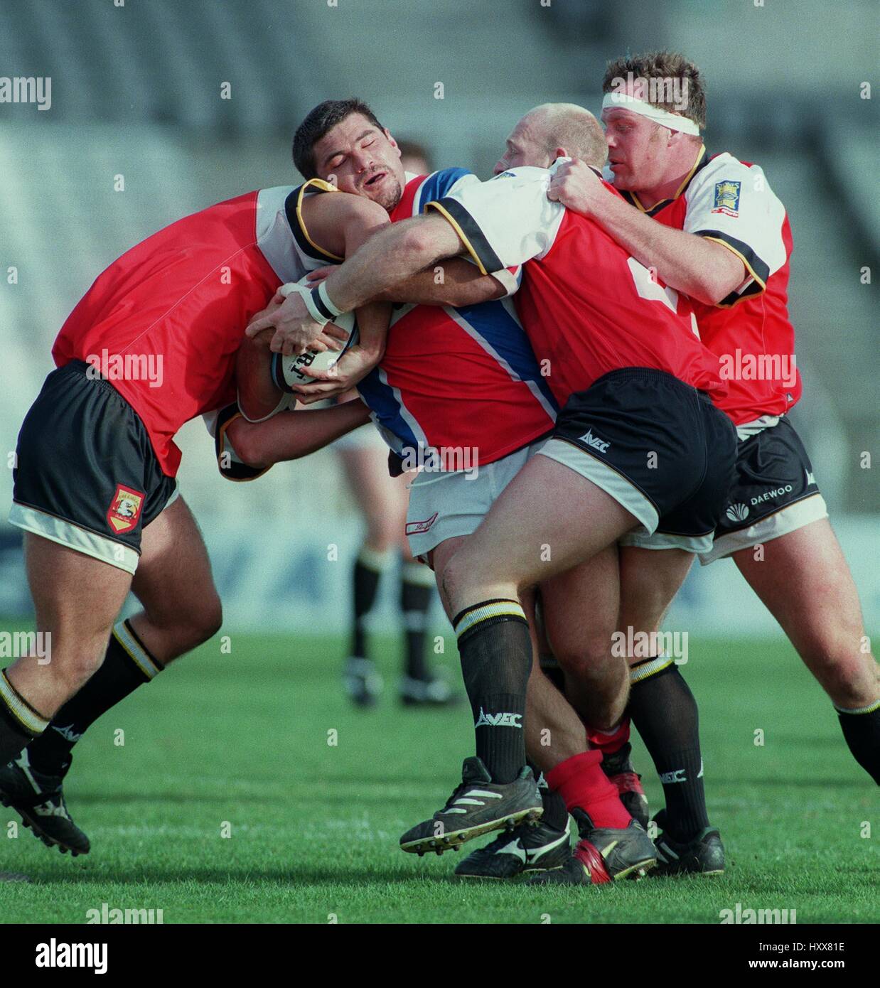 WAYNE SING WOOD & BROADBENT SHEFFIELD EAGLES V PARIS S.G. 19 March 1997 ...