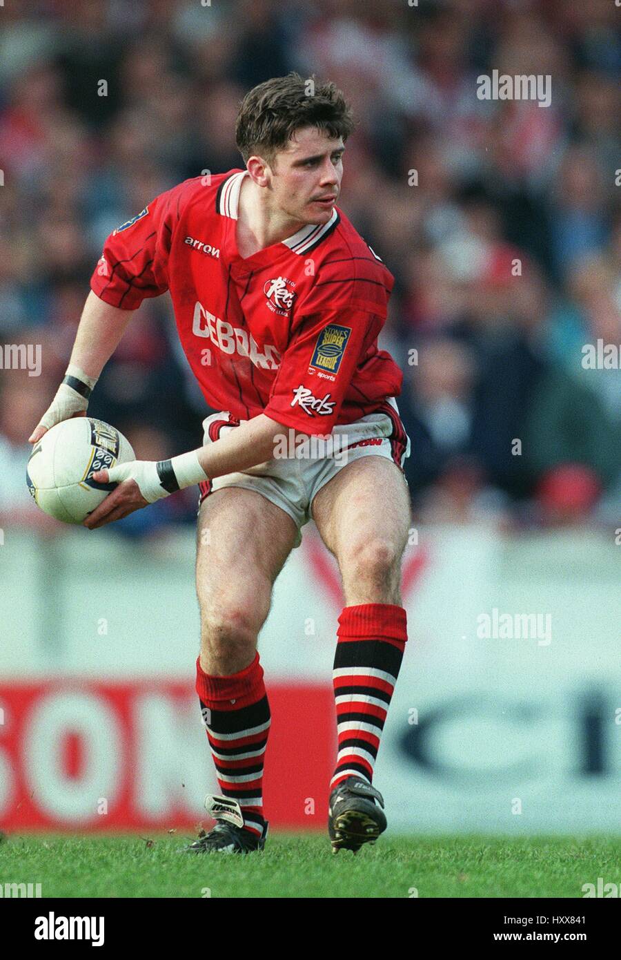 STEVEN BLAKELEY SALFORD REDS RLFC 24 March 1997 Stock Photo - Alamy