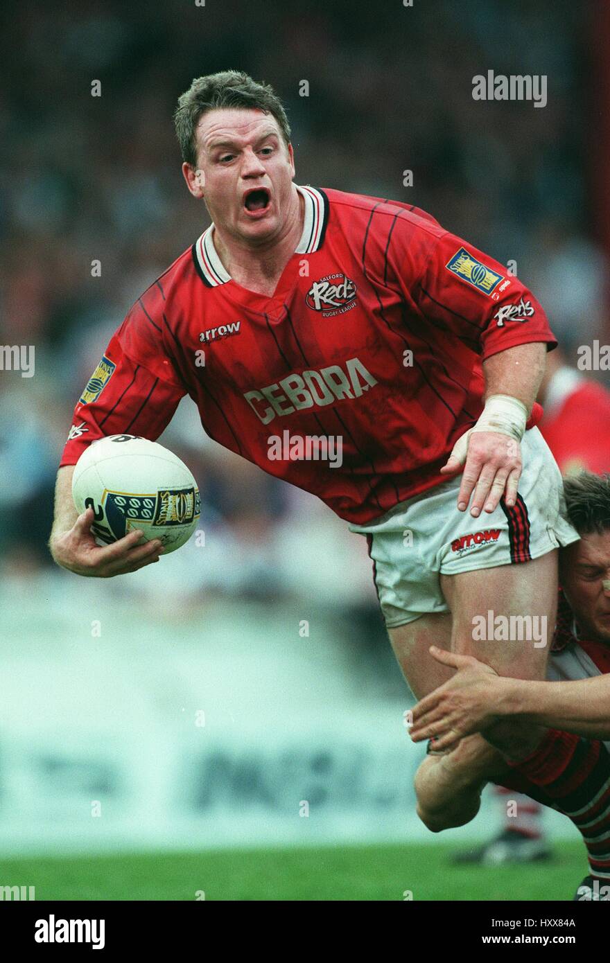 ANDY PLATT SALFORD REDS RLFC 24 March 1997 Stock Photo - Alamy