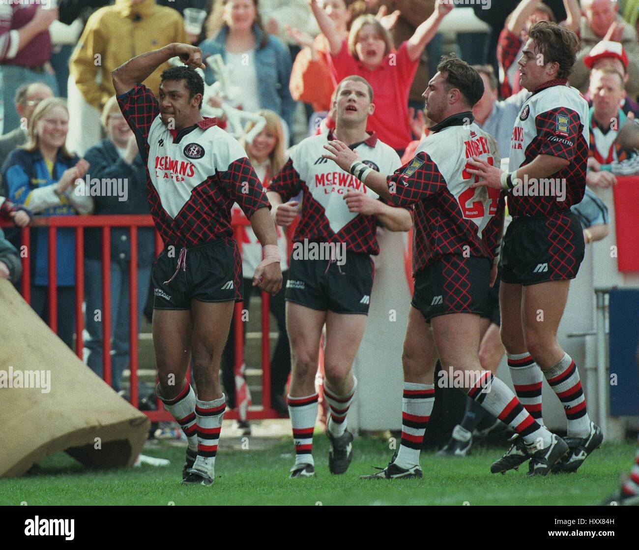 ALAN HUNTE SALFORD V ST.HELENS RL 24 March 1997 Stock Photo - Alamy