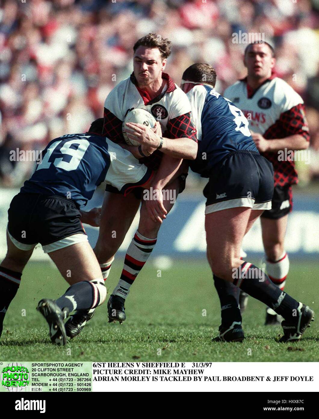 CHRIS MORLEY BROADBENT DOYLE ST. HELENS V SHEFFIELD EAGLES 31 March ...