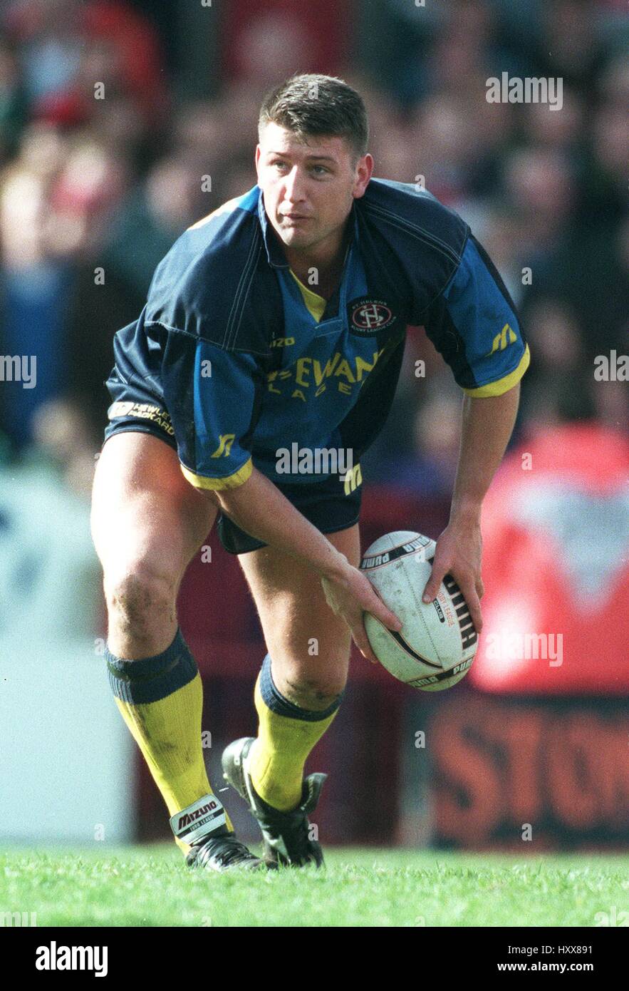 JULIAN O'NEILL ST. HELENS RLFC 02 April 1997 Stock Photo - Alamy