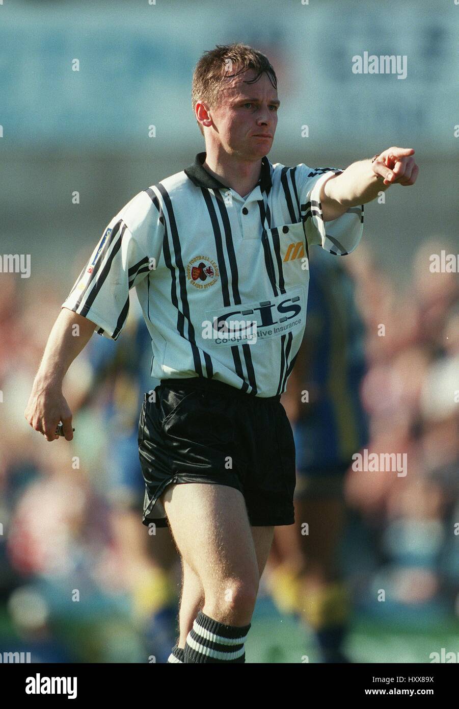 RUSSELL SMITH REFEREE 02 April 1997 Stock Photo - Alamy