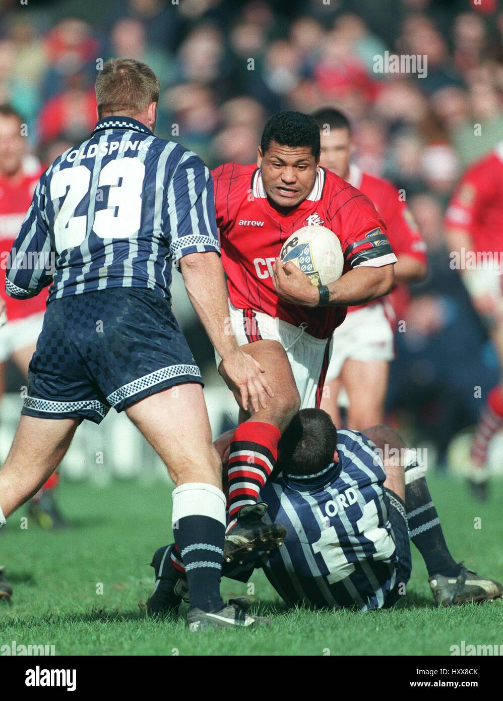 FATA SINI LORD & GOLDSPINK SALFORD REDS V OLDHAM BEARS 10 April 1997 ...