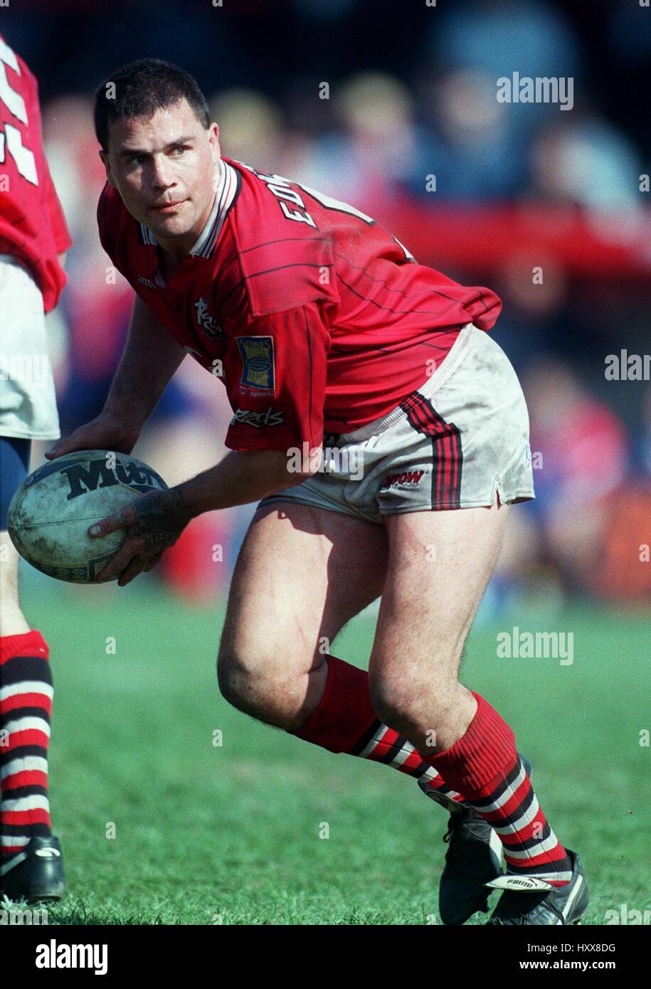 PETER EDWARDS SALFORD REDS RLFC 15 April 1997 Stock Photo - Alamy