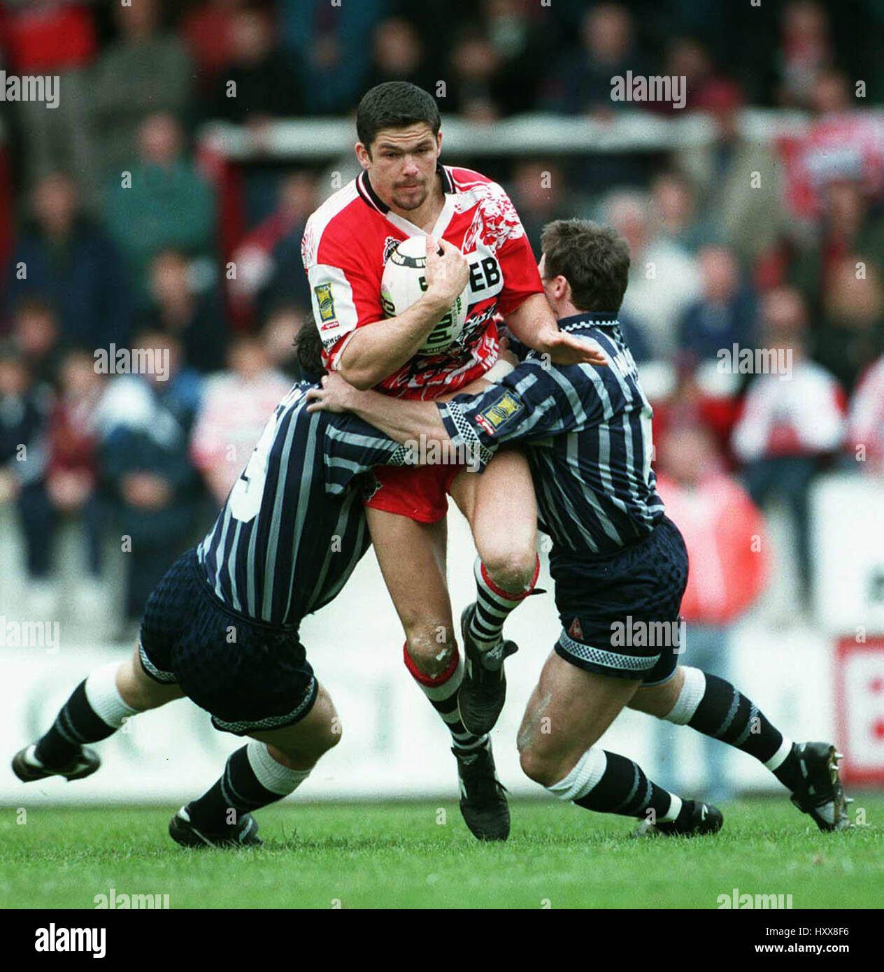 ANDY FARRELL MALLONEY BRADBURY WIGAN WARRIORS V OLDHAM BEARS 20 April ...