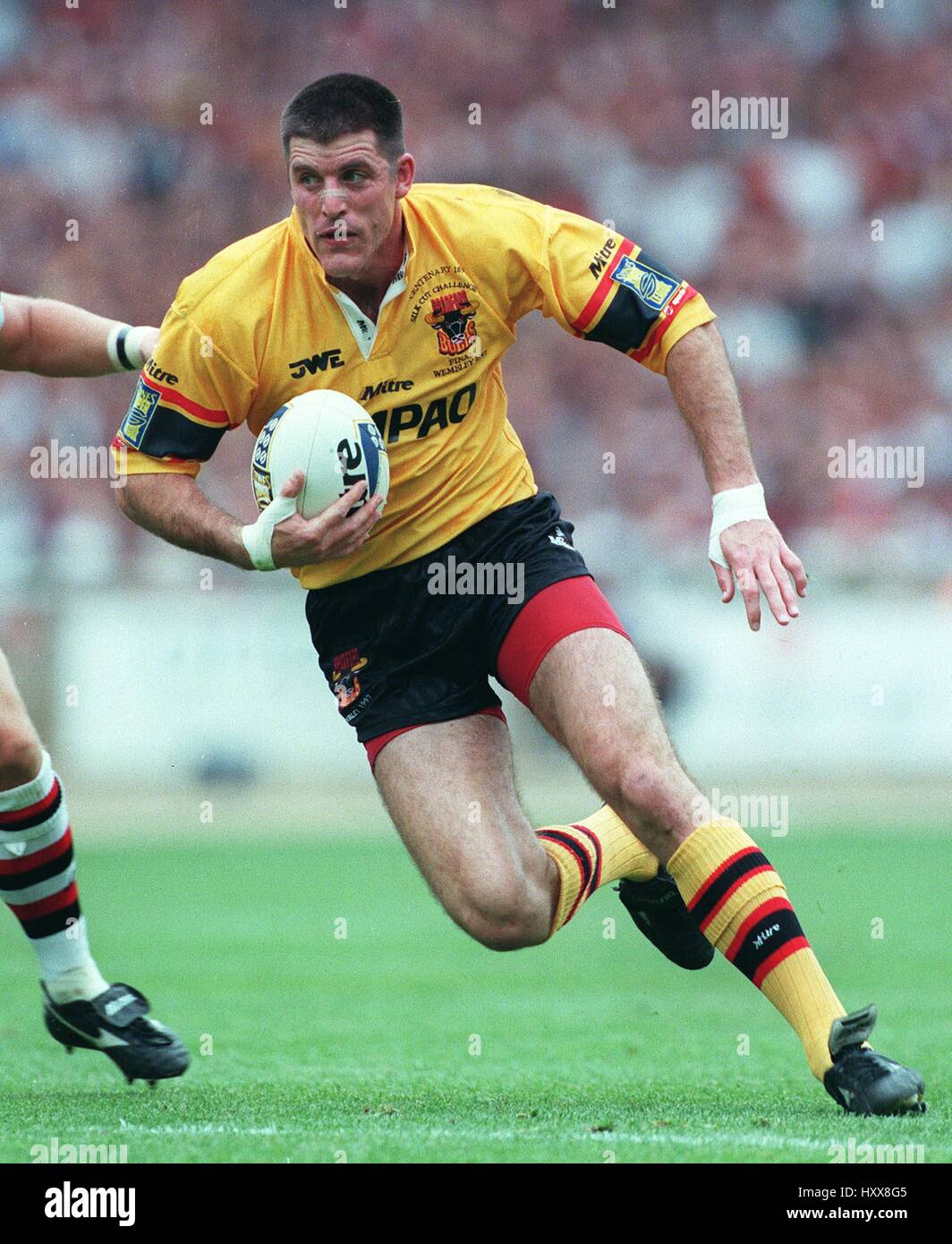 GRAEME BRADLEY BRADFORD BULLS RLFC 03 May 1997 Stock Photo - Alamy